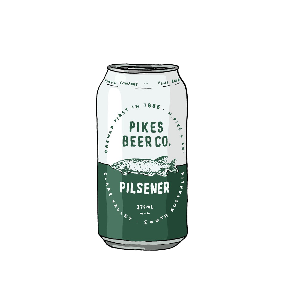 Pilsener Fridge Magnet – Pikes Beer Co